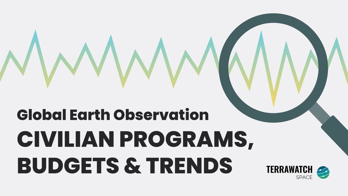 A Deep Dive on Global Earth Observation Civilian Programs, Budgets and ...